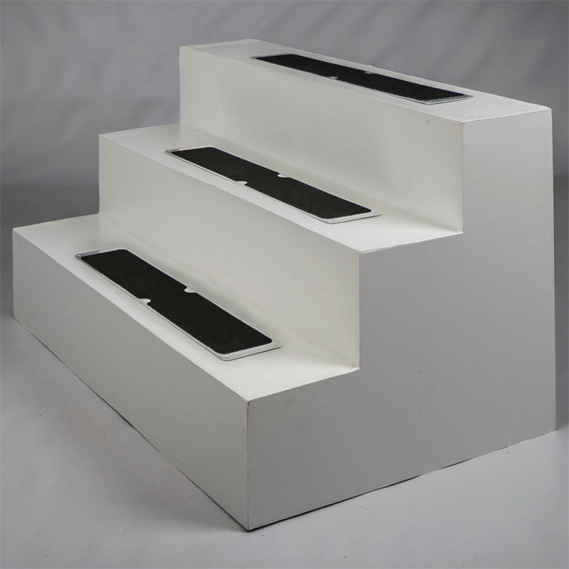 Aluminium Screw Down Stair Plates | Fibregrid UK